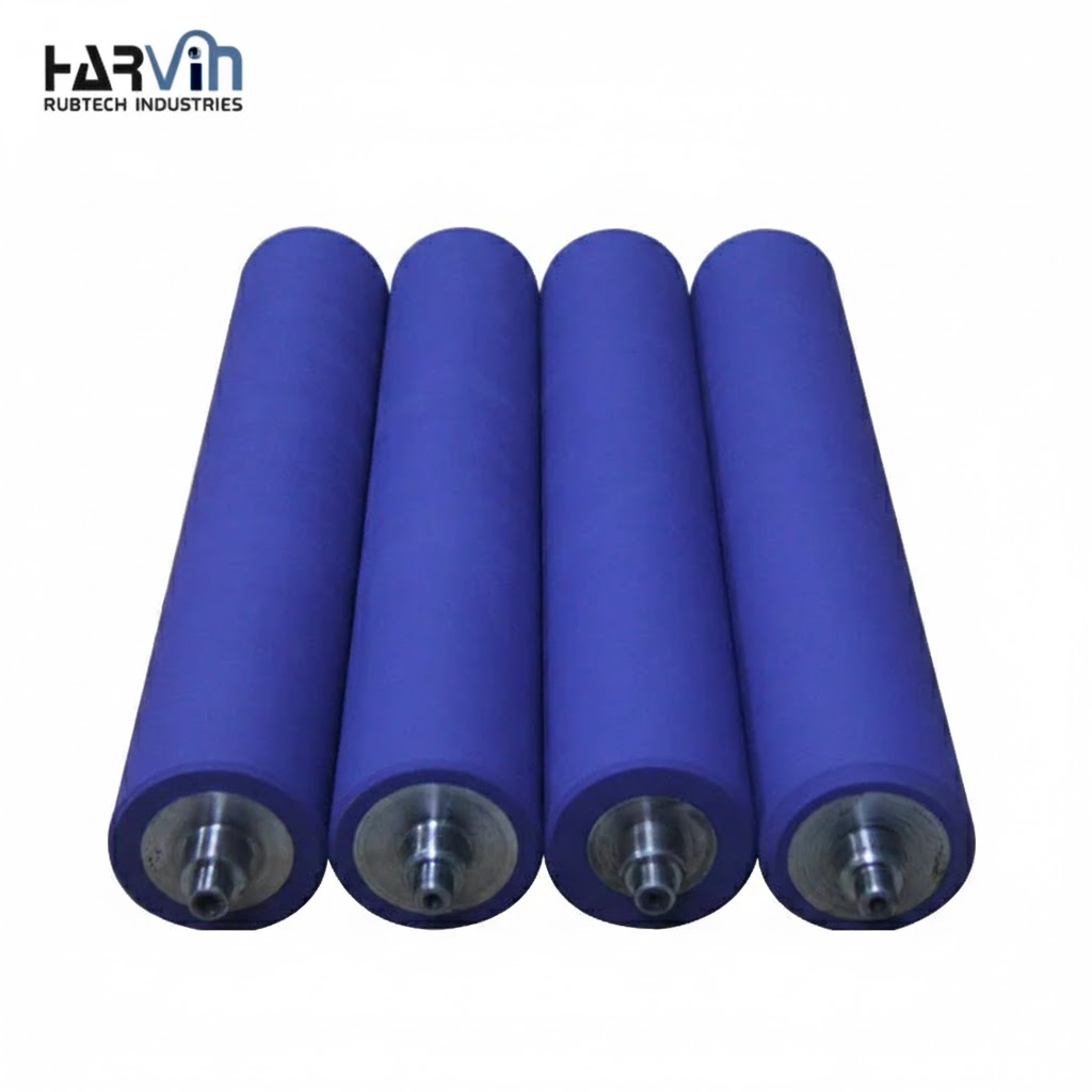 Film & Foil Industry Rubber Rollers | Printing, Lamination, Embossing ...